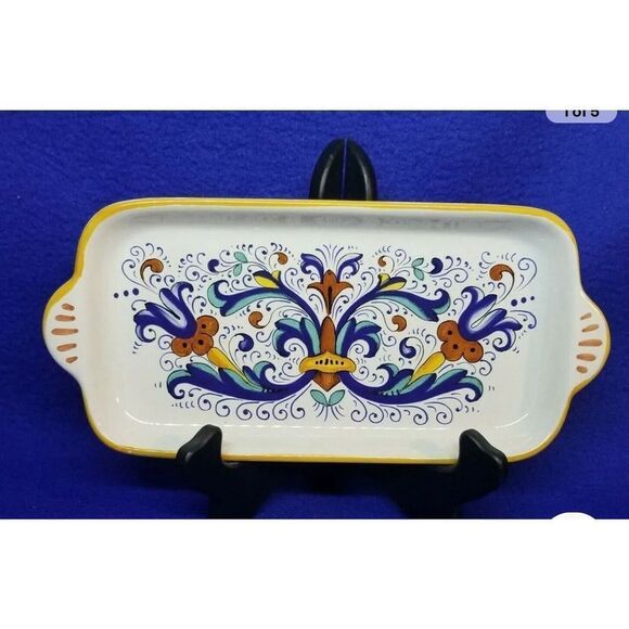 Nova | Dining | Nova Deruta Ceramica 5 X 1 Rectangular Serving Tray ...